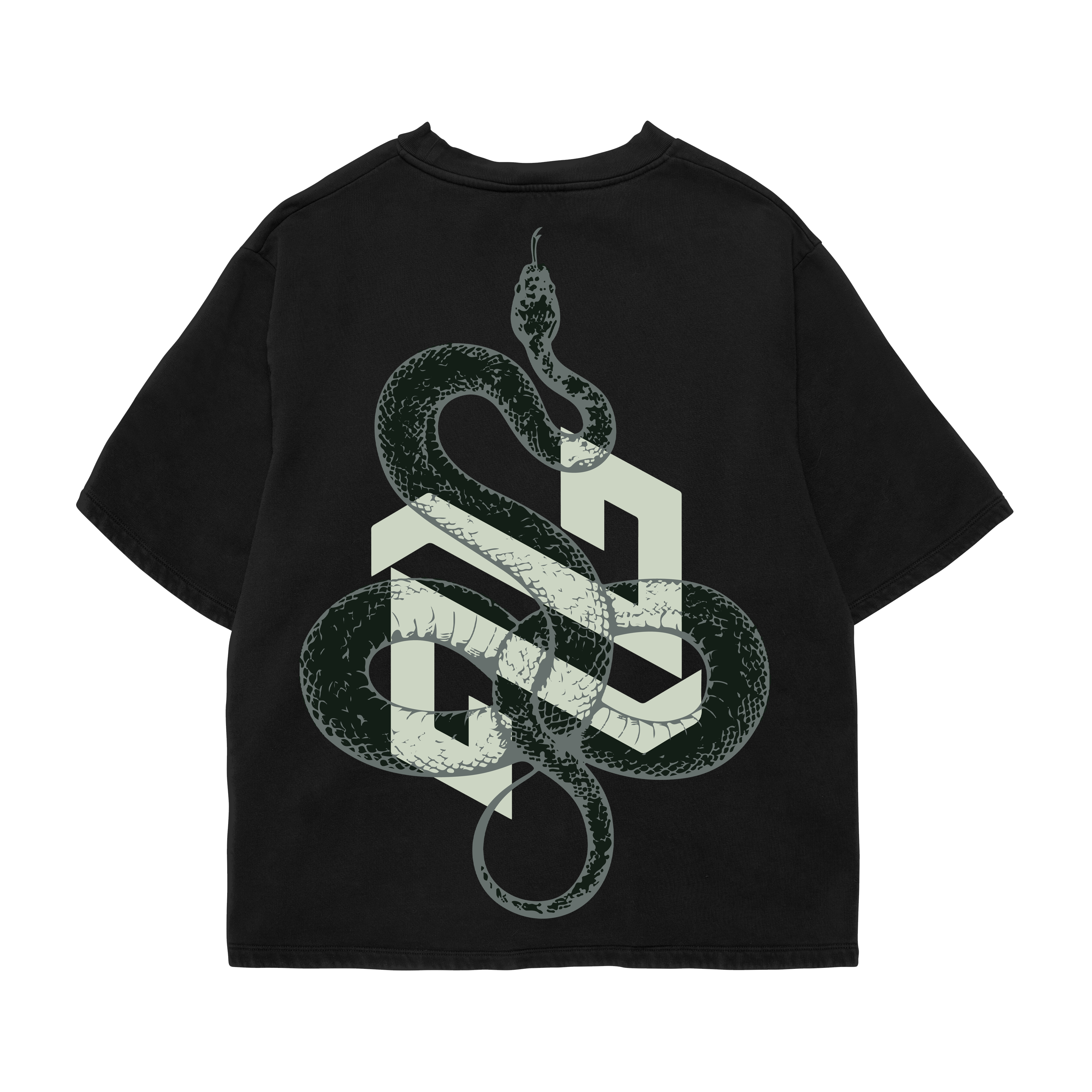 Obsidian Serpent Oversized Tee – Noyzee